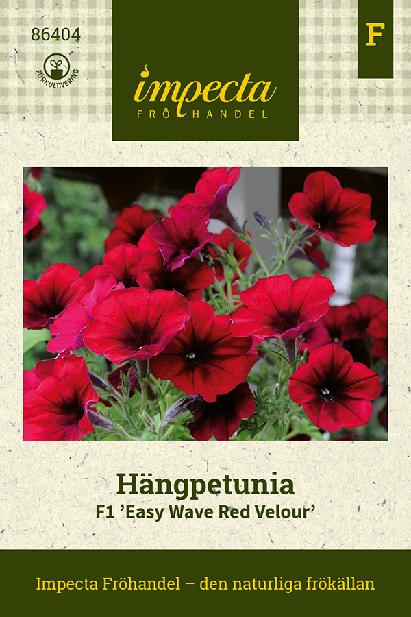 Riippapetunia F1 'Easy Wave Red Velour' - MUSTILA PUUTARHA