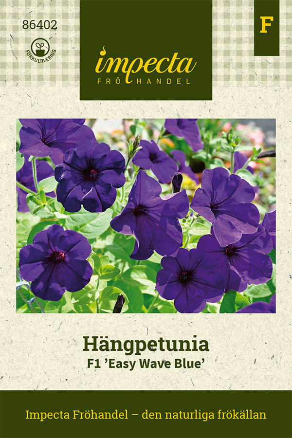 Riippapetunia F1 'Easy Wave Blue' - MUSTILA PUUTARHA