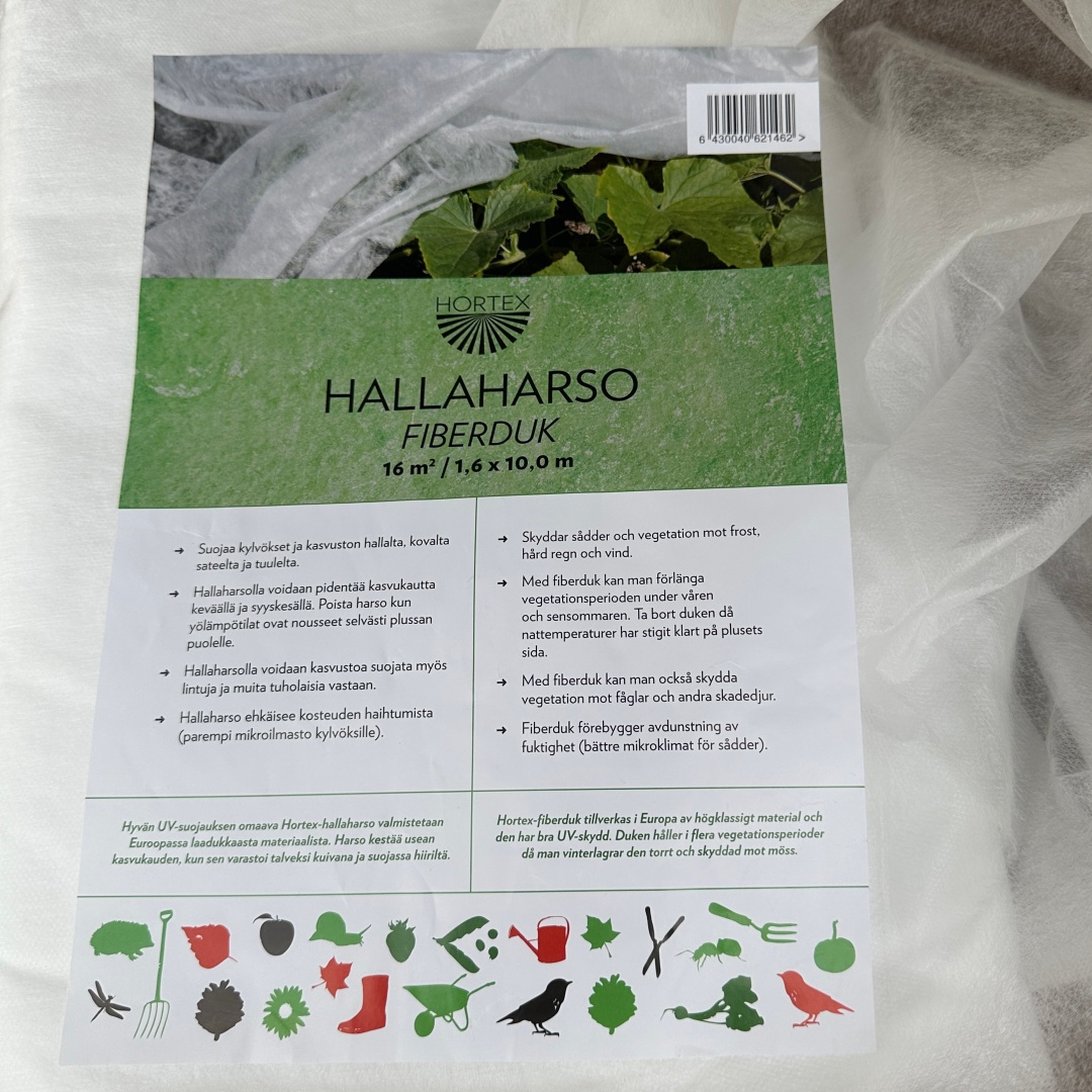 Hallaharso / peiteharso 16 m2 - MUSTILA PUUTARHA