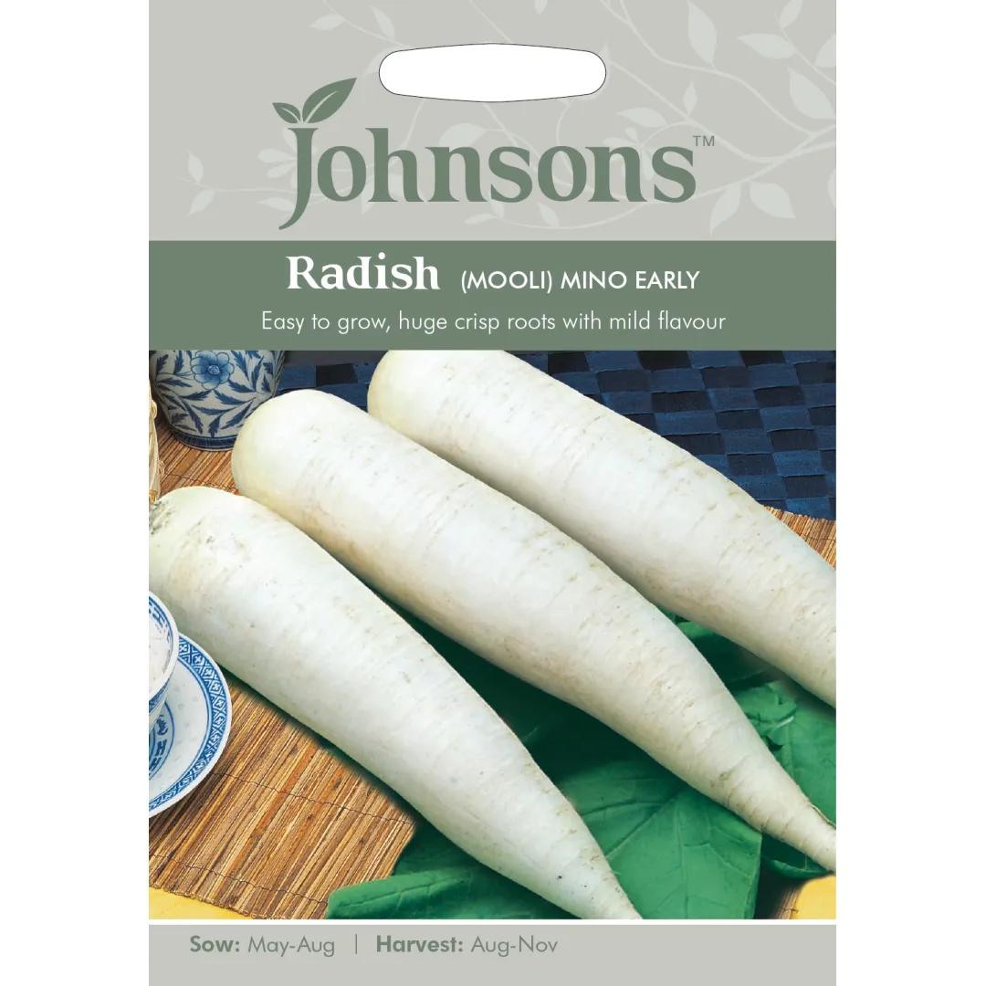 Daikonrättika 'Mino Early' - MUSTILA TRÄDGÅRD